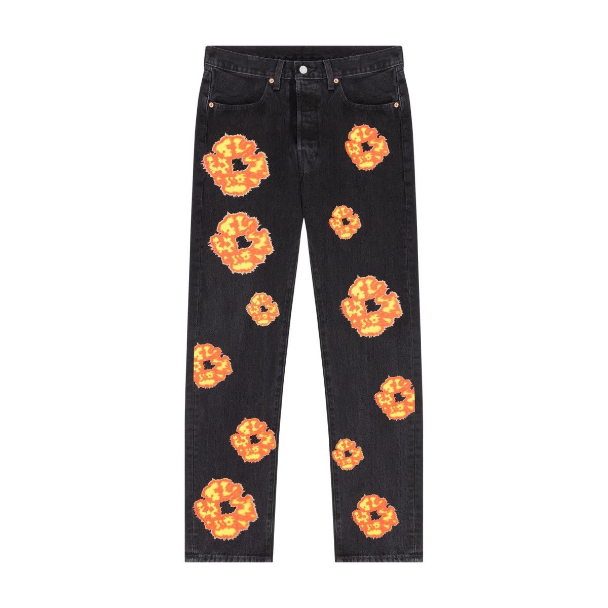 Denim Tears Offset Tears Jean Black 30x32 Grailed