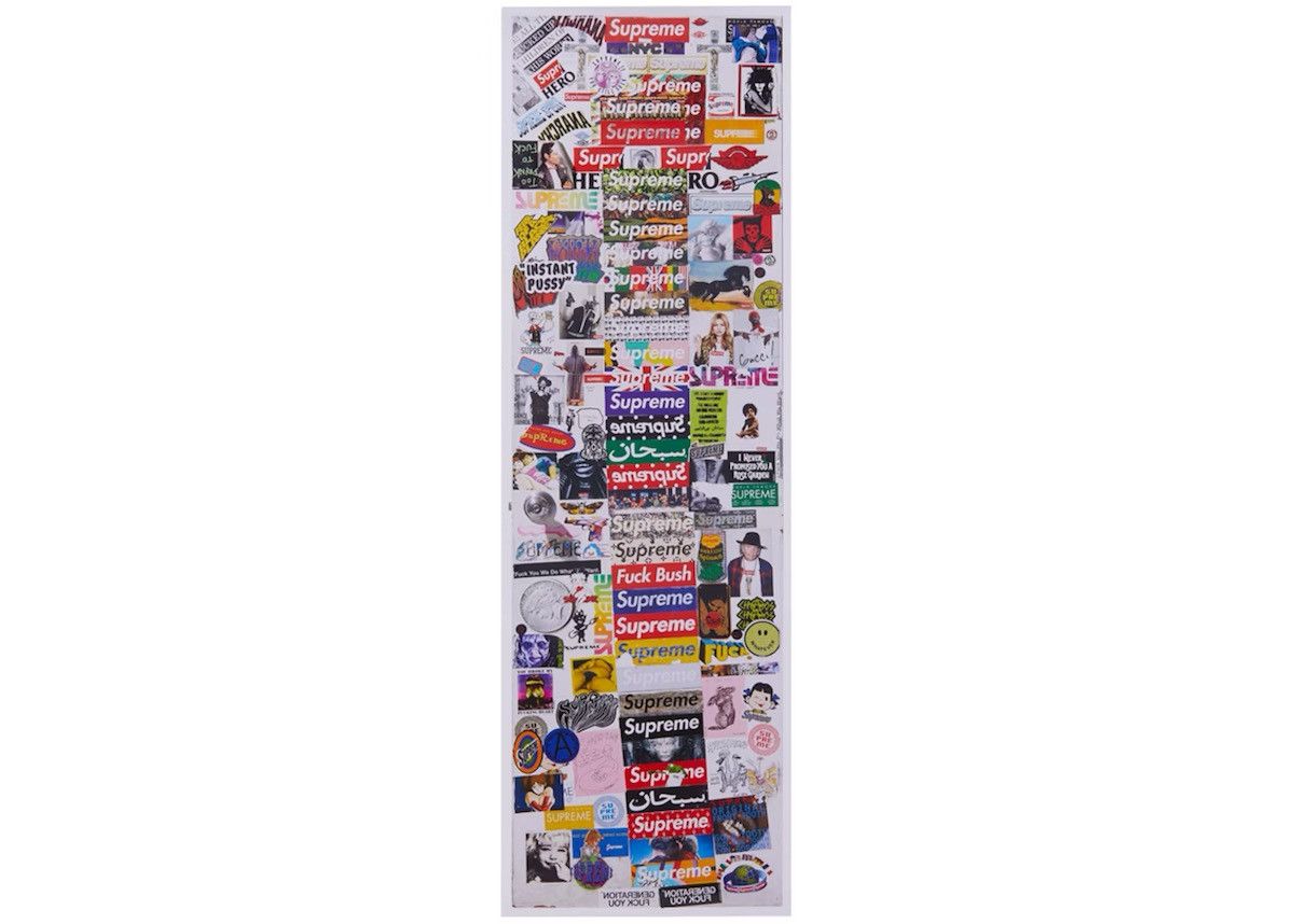 Supreme Supreme F&F Lafayette St Bathroom door poster | Grailed