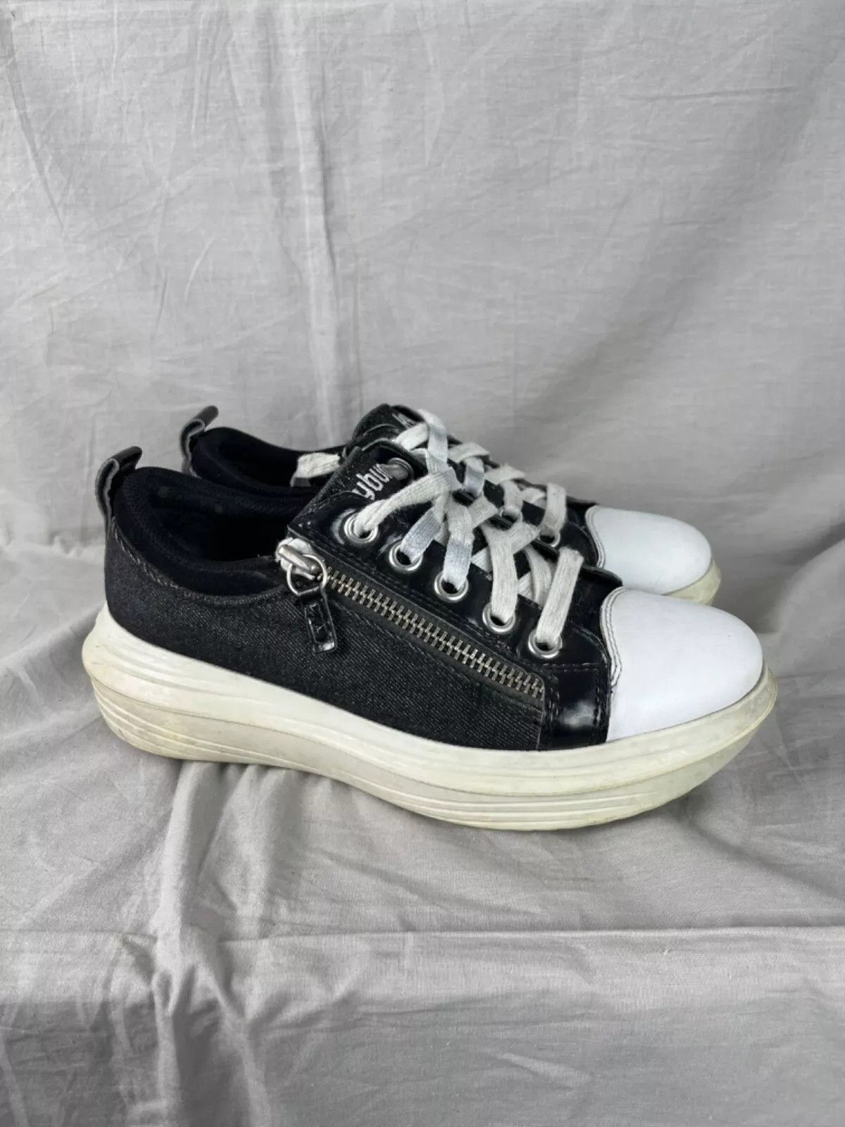 Vintage KyBoot / Kybun Nyon black Swiss Orthopedic Sneakers Trainer ...