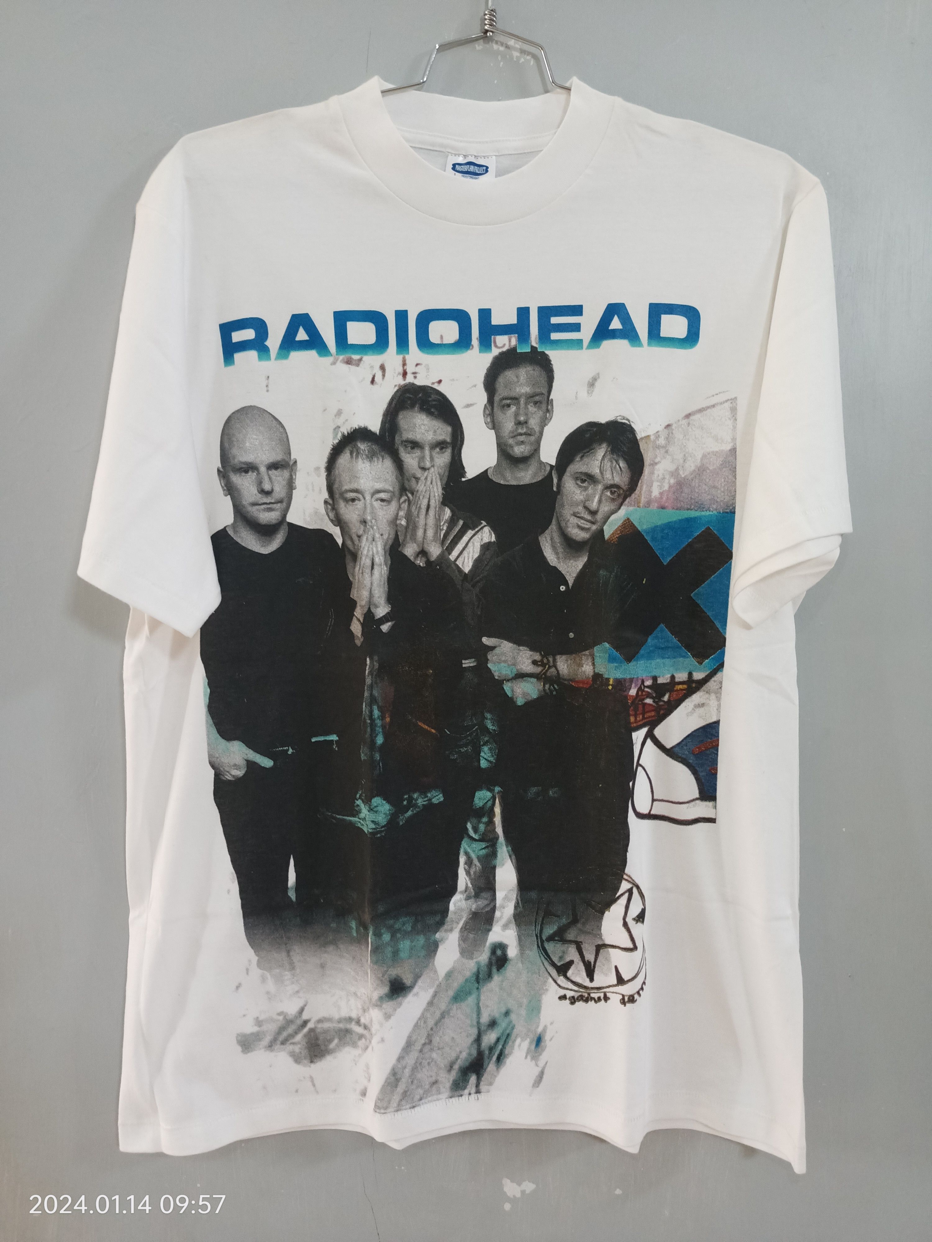 Custom Radiohead Ok Computer Bootleg Fan Made Shirt | Grailed