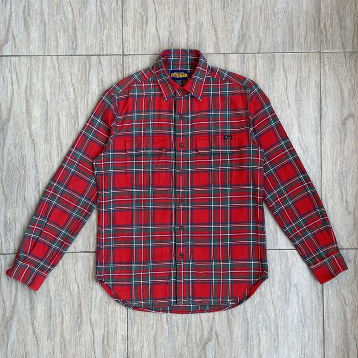 Pyrex Vision Pyrex Vision Rugby Flannel Shirt | Grailed