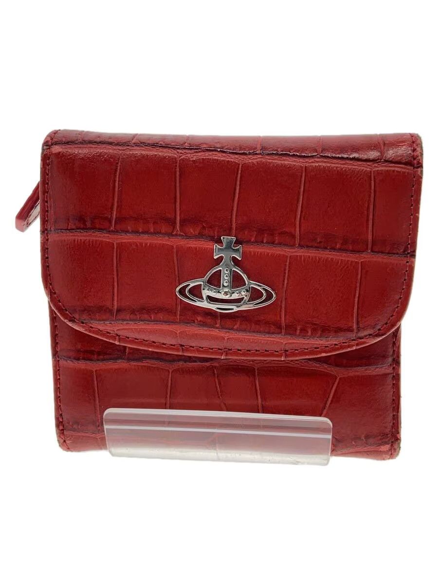 Vivienne Westwood Crocodile Embossed Orb Leather Wallet | Grailed