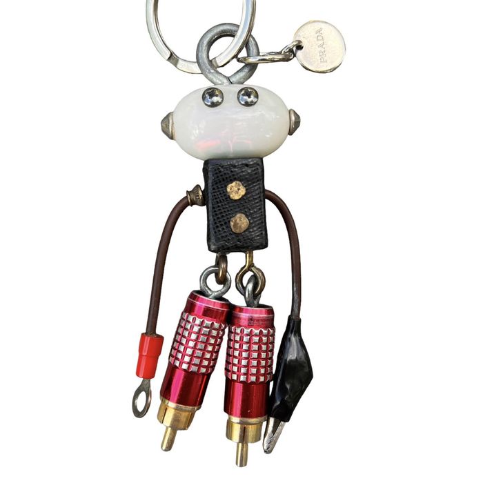 Prada Prada Saffiano Robot Keychain | Grailed