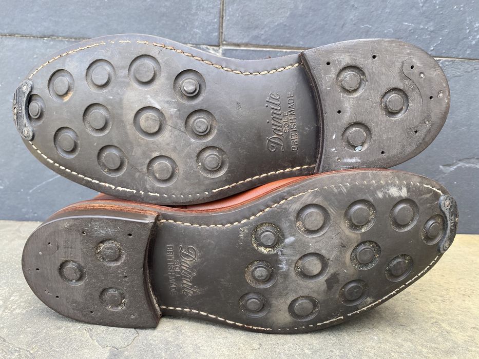 Trickers Tricker's Stow Vintage Bench Dress Leather England | Grailed