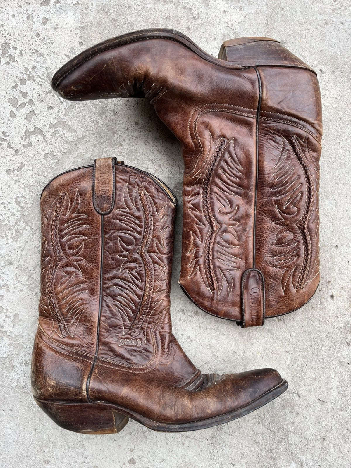 Cowboy Equipment × Sancho Boots × Vintage 90s Cowboy Sancho Boots ...