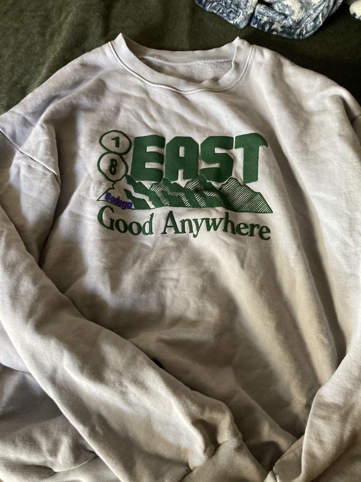 18 East × Bodega Collab sweatshirt | Grailed
