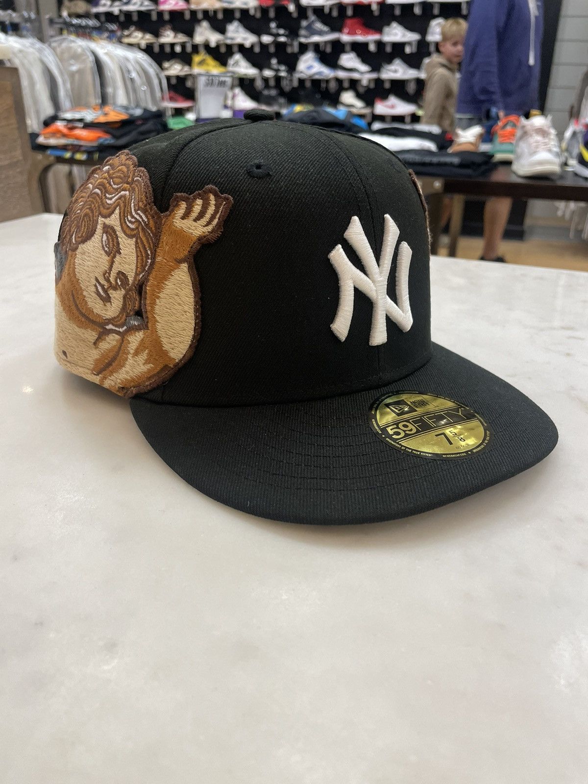 Jon Stan NYC × MLB × New Era Jon Stan Fitted | Black NY Yankees 7 5/8 ...
