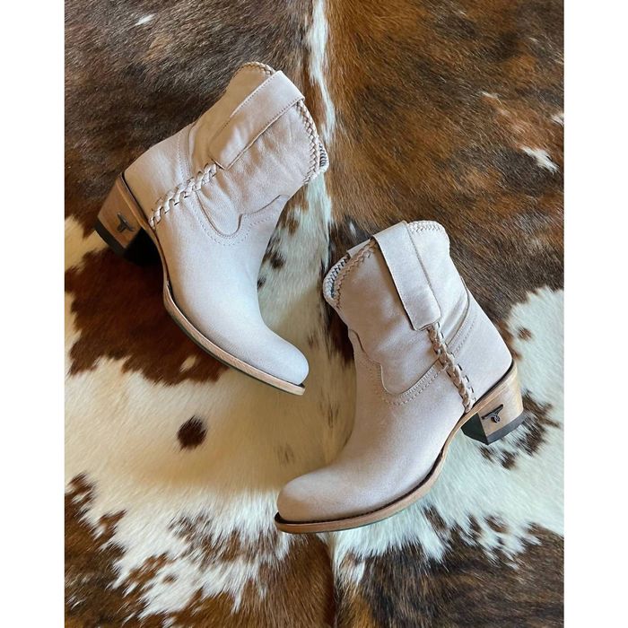 Designer LANE Plain Jane Shortie Boot In Ceramic Crackle | Grailed