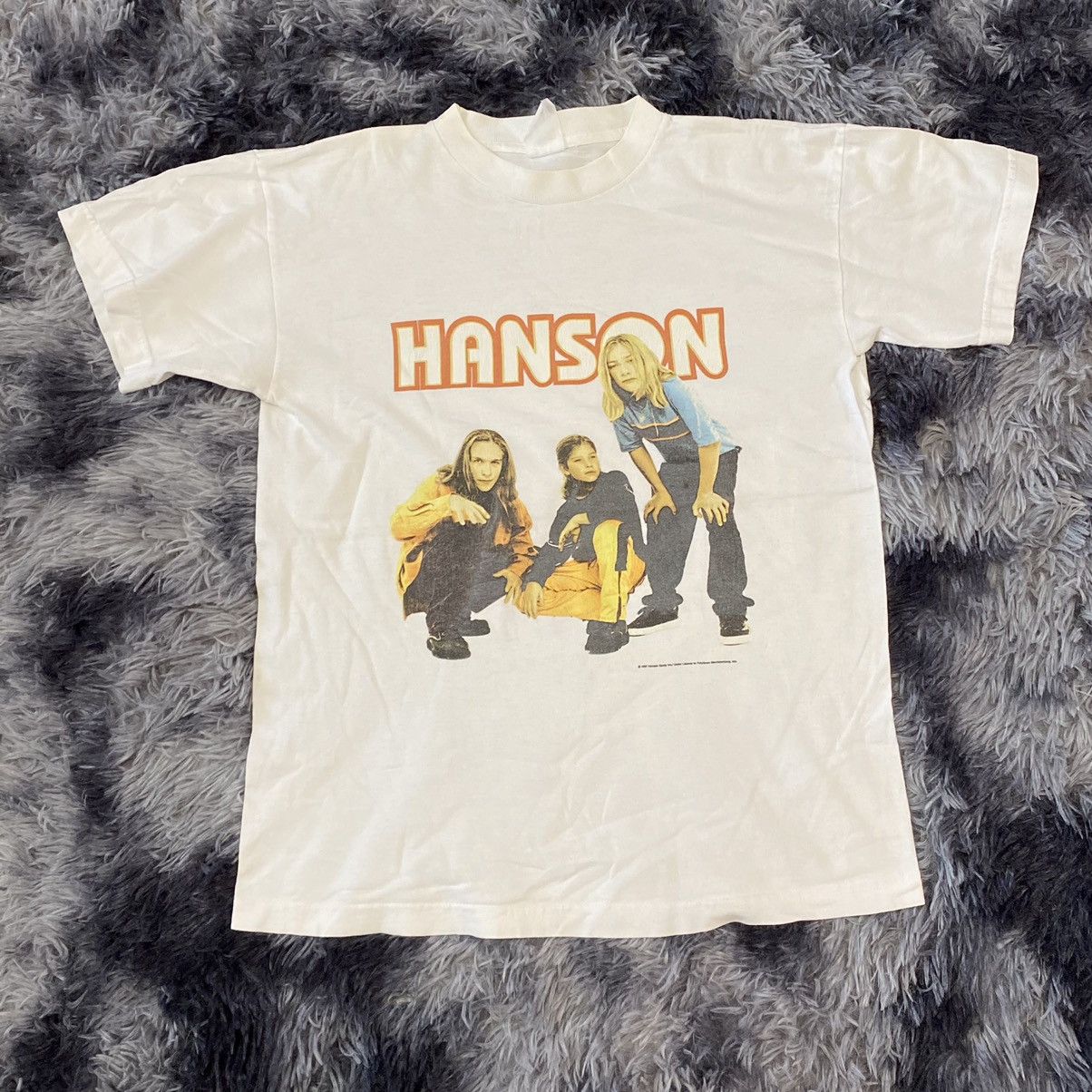 Band Tees × Made In Usa × Vintage Vintage hanson band pop | Grailed