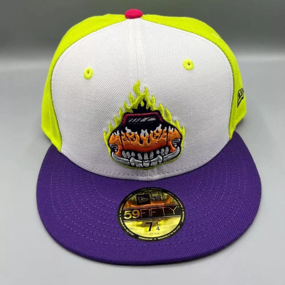 New Era Bowling Green Hot Rods Hat Men 7 1/4 59Fifty New Era Fitted ...