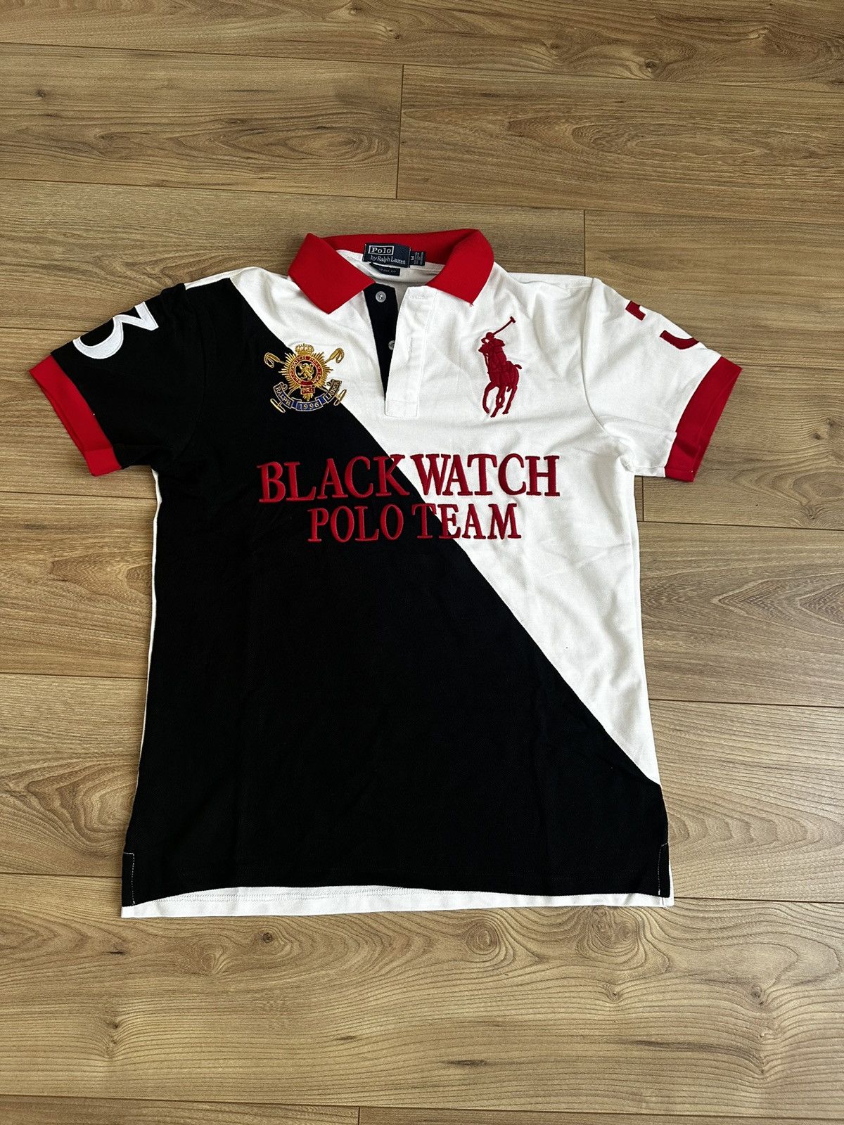 Ralph Lauren Ralph Lauren Black Watch Polo Team Black n Red ( Chief ...