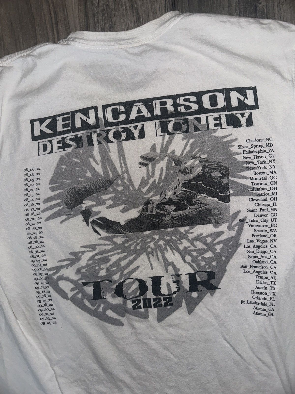 Destroy Lonely × Ken Carson Destroy lonley Ken Carson x tour | Grailed