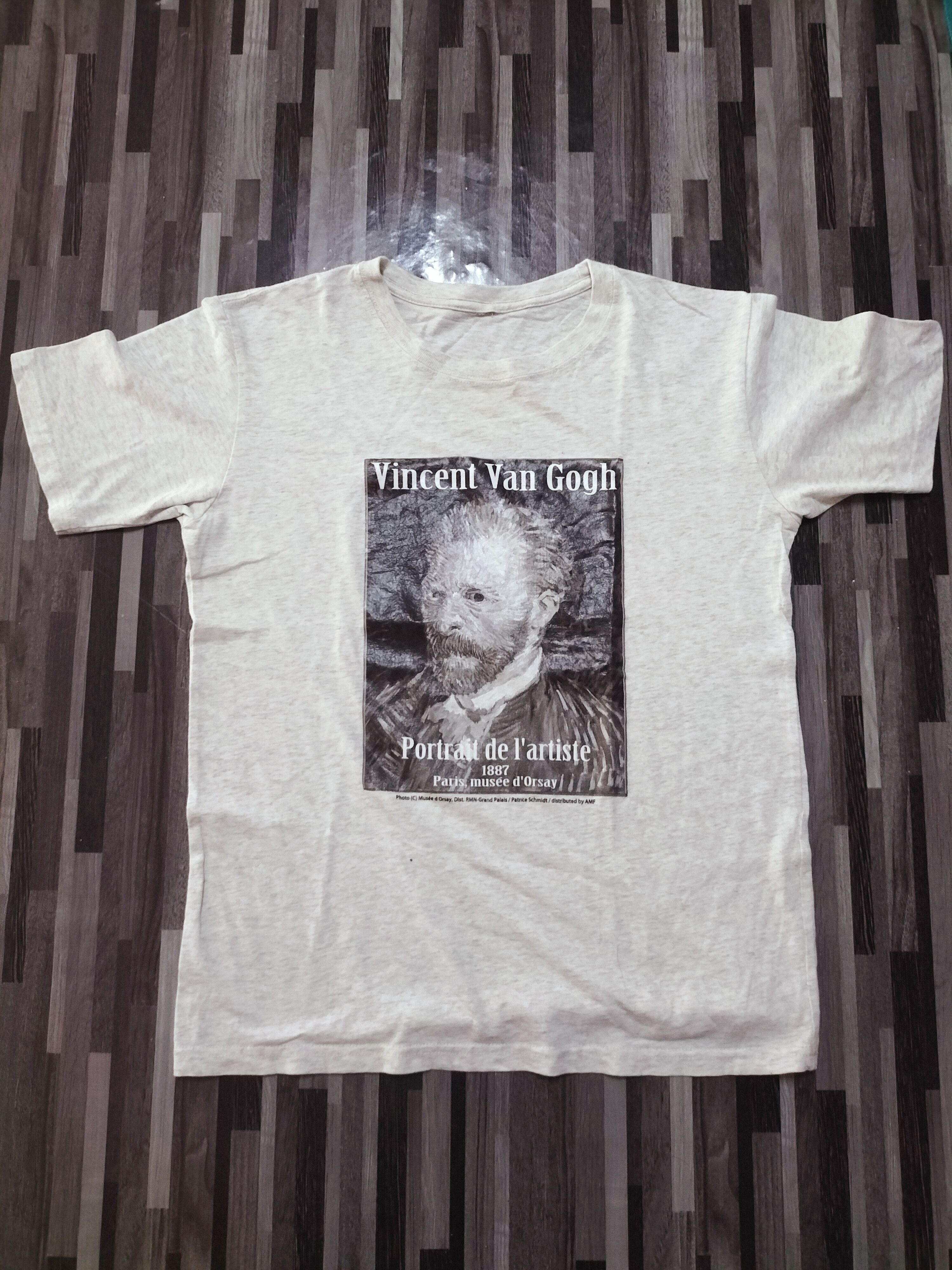 Art × Vintage Vintage Vincent Van Gogh Potret Iron On Fashion arttees ...