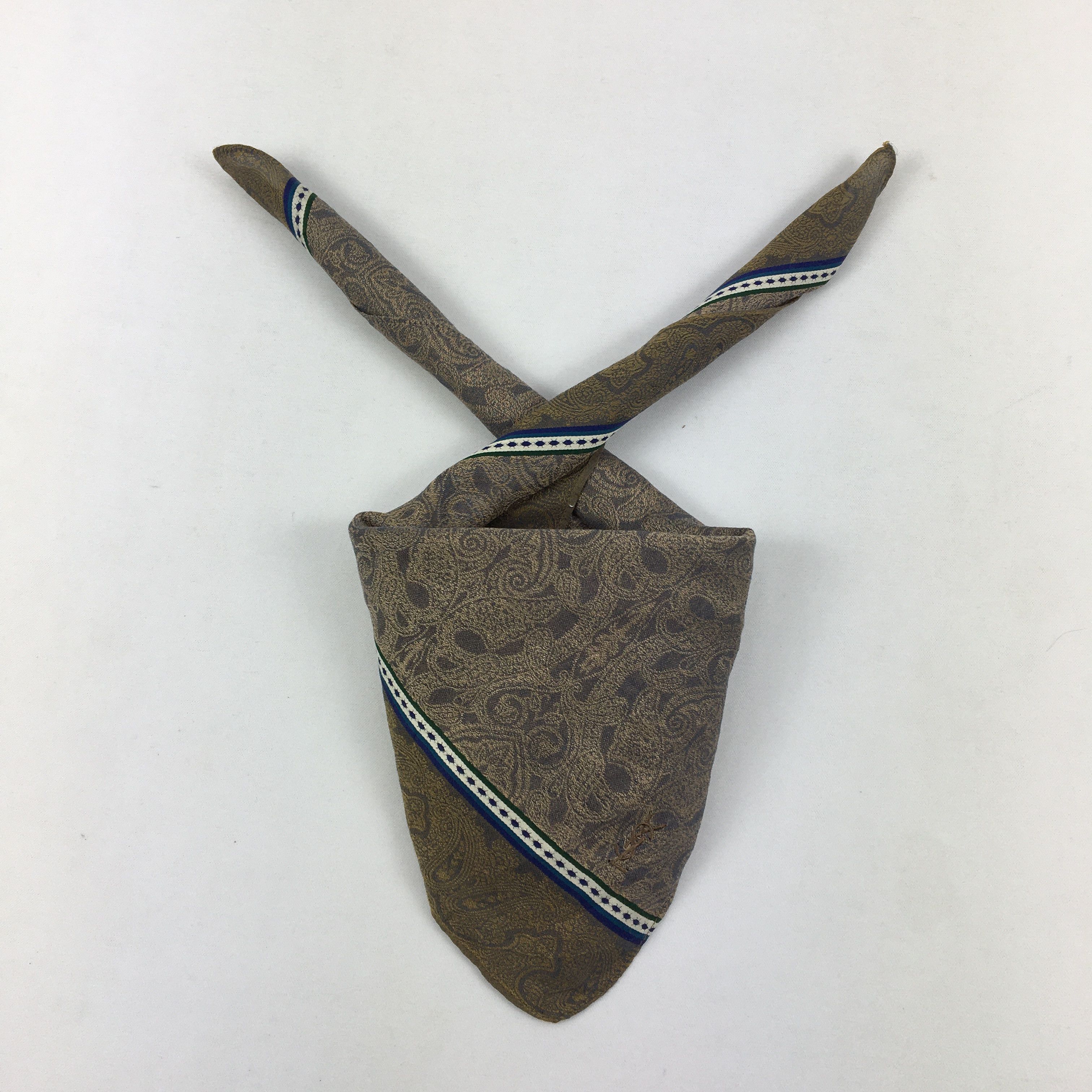 Vintage Yves Saint Laurent Handkerchief Neckerchief YSL Bandana | Grailed