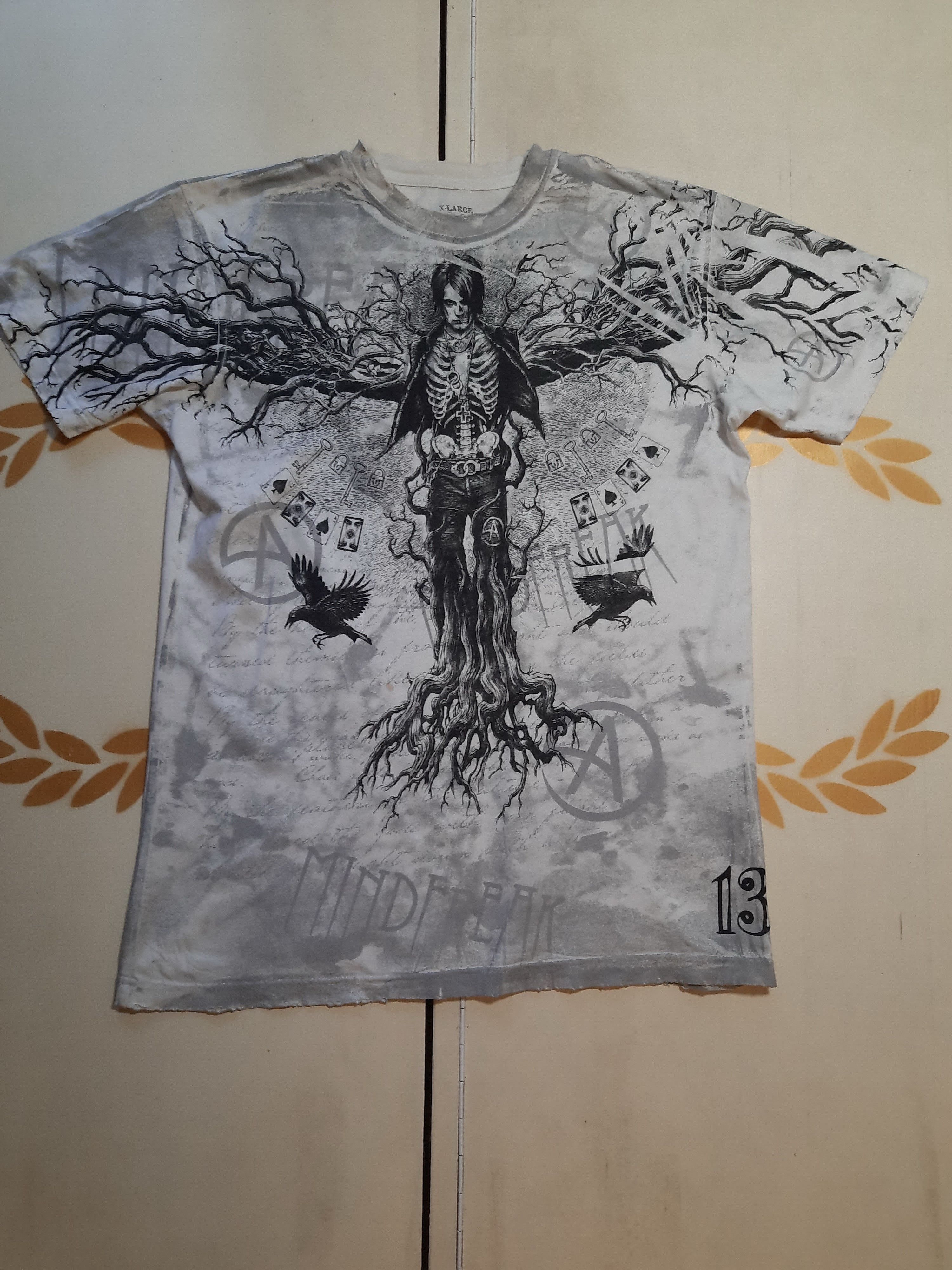 Affliction × Hypebeast Criss Angel Mindfreak Affliction T-Shirt | Grailed