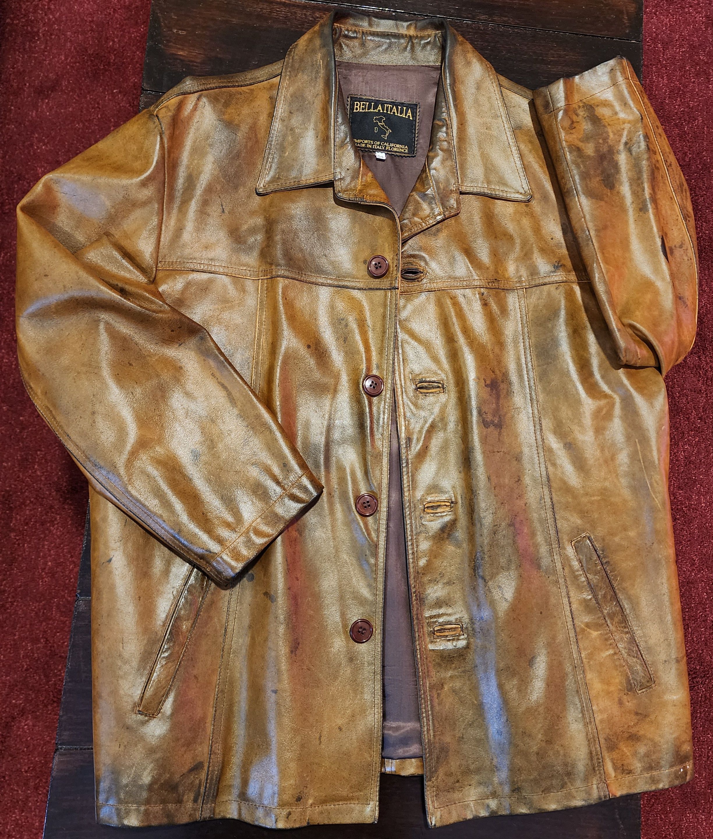 Firenze Bella Italia - Firenze - Leather Jacket | Grailed
