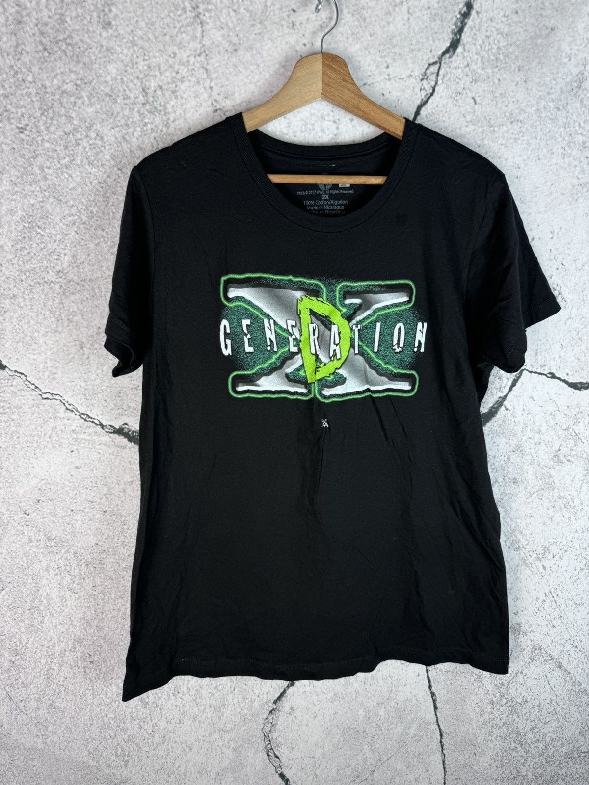 Vintage × Wwf WWF D-Generation X DX T-Shirt 1998 Defy Authority | Grailed