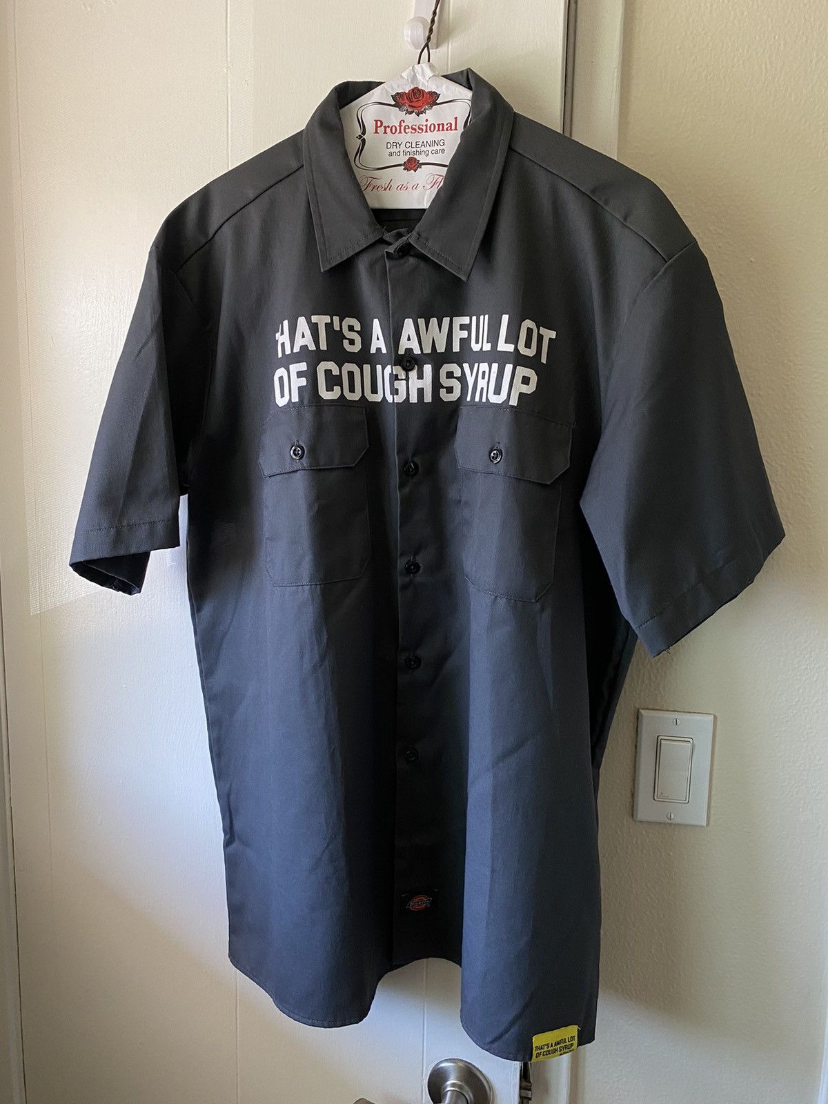 Awful Lot of Cough Syrup Awful Lot Of Cough Syrup Button Up | Grailed