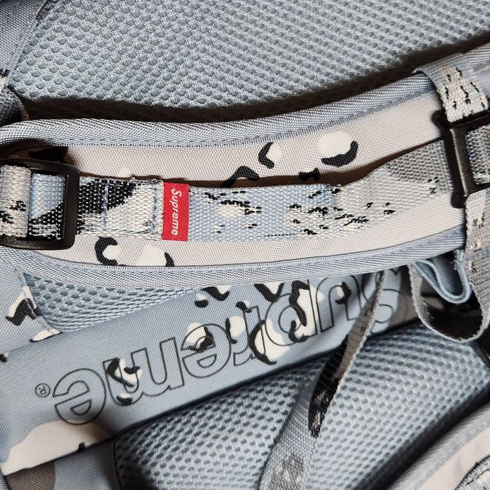 Supreme Supreme SS20 Blue Chocolate Chip Camo Mesh BackPack Box Logo ...