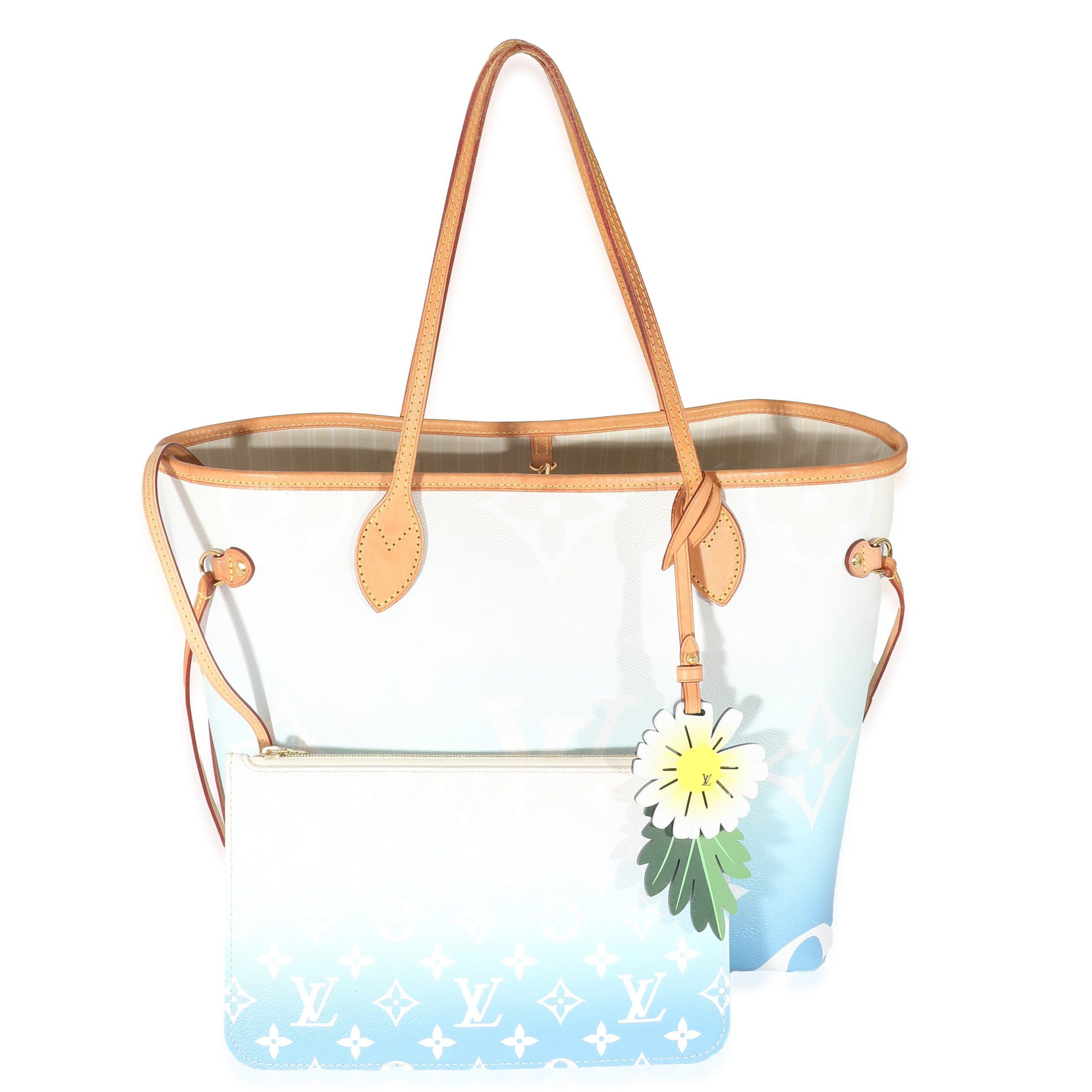 Louis Vuitton Louis Vuitton Blue White Giant Monogram Canvas By The ...