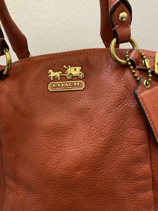 Coach COACH MADISON LEATHER SHOULDER BAG/HAND CARRY | Grailed