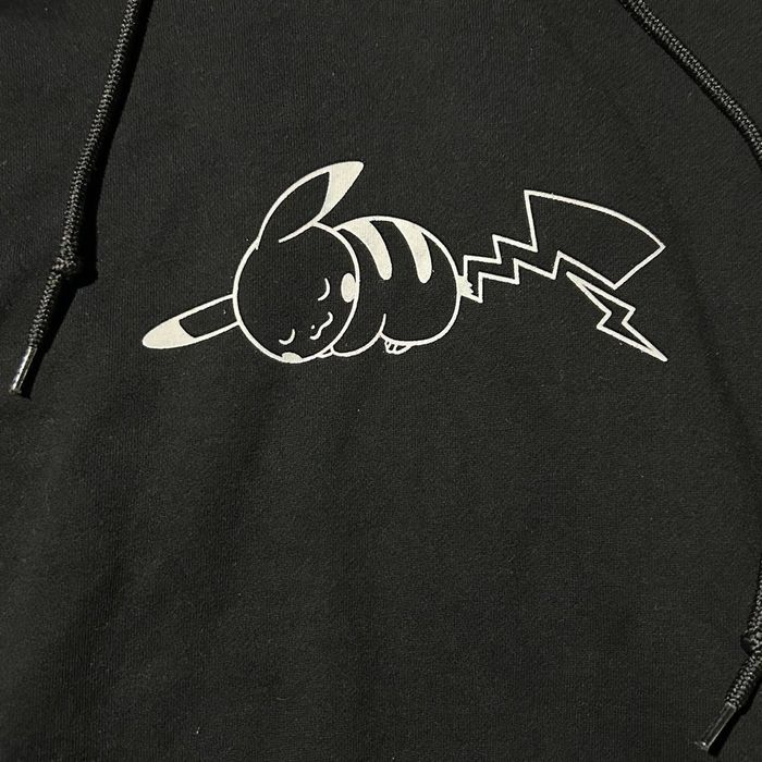 Fragment Design Fragment Design X Pokémon Sleeping Pikachu Black Hoodie ...