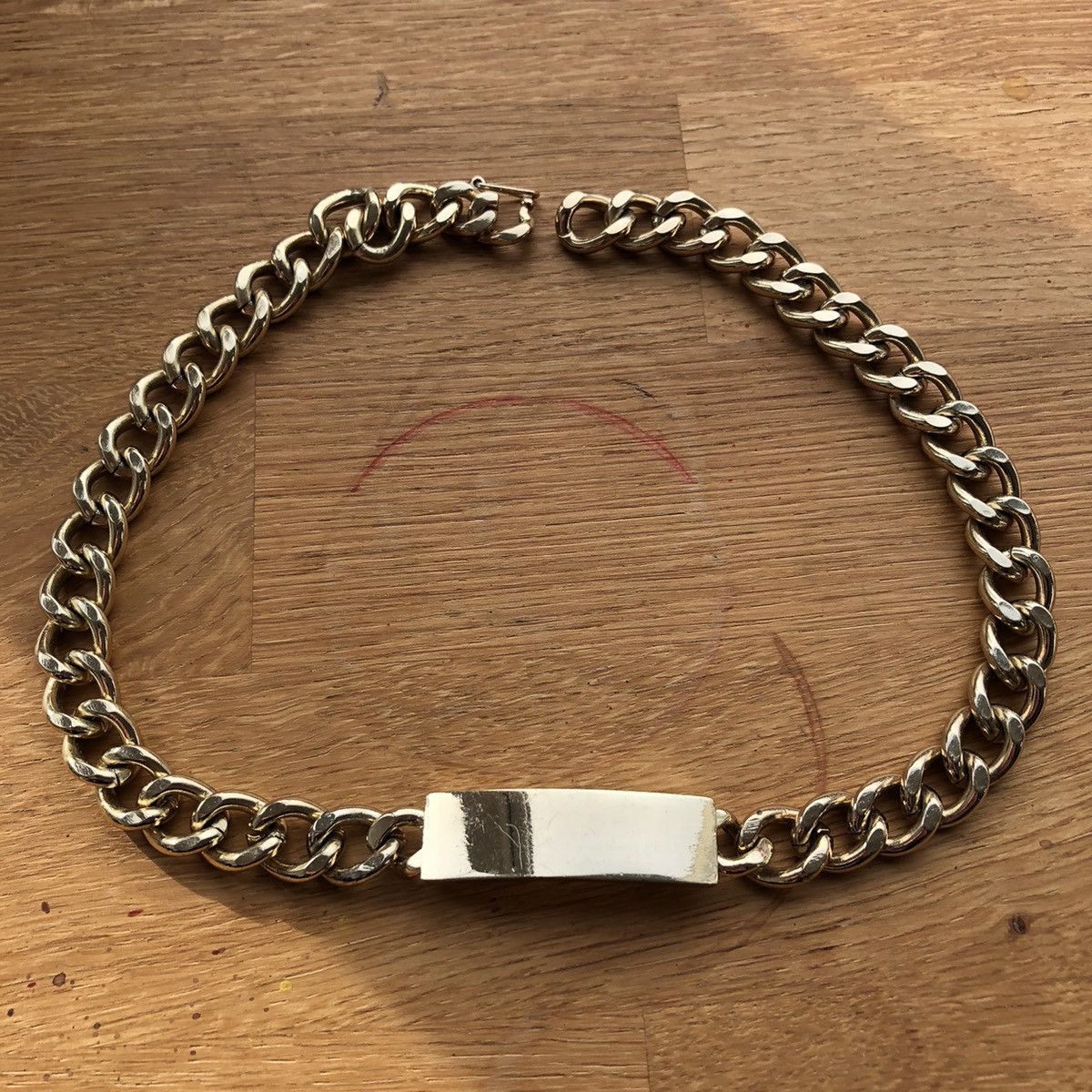 Marc Jacobs Marc Jacobs ID plate choker chain | Grailed