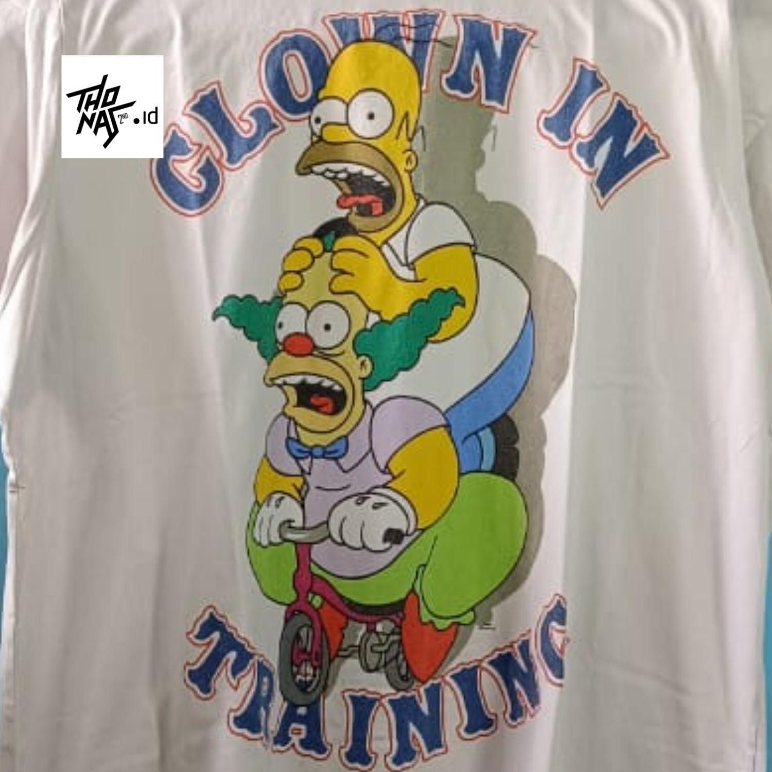 Cartoon Network Clown in Training Homer Simpsons & Krusty | Grailed