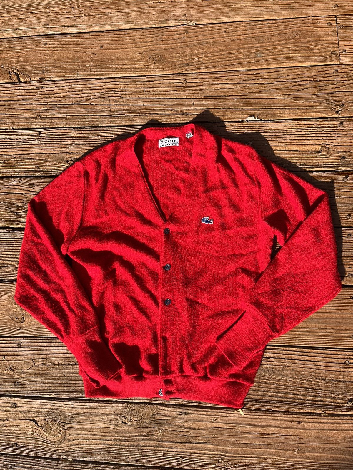 Izod × Lacoste Vintage Izod Lacoste Cardigan Sweater | Grailed