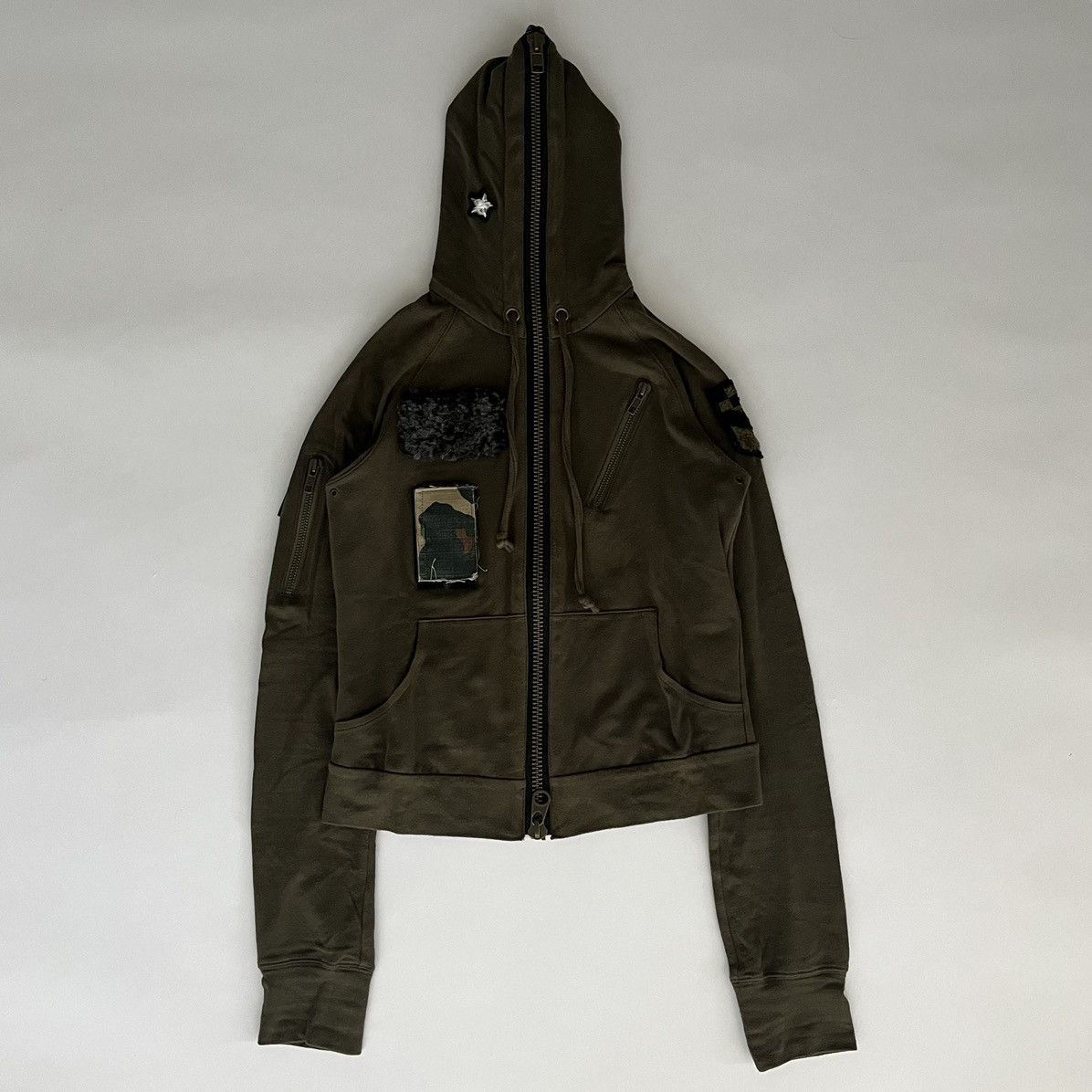 If Six Was Nine IfSixWasNine 2000's Snakeskin Military Patch Gimp Zip ...