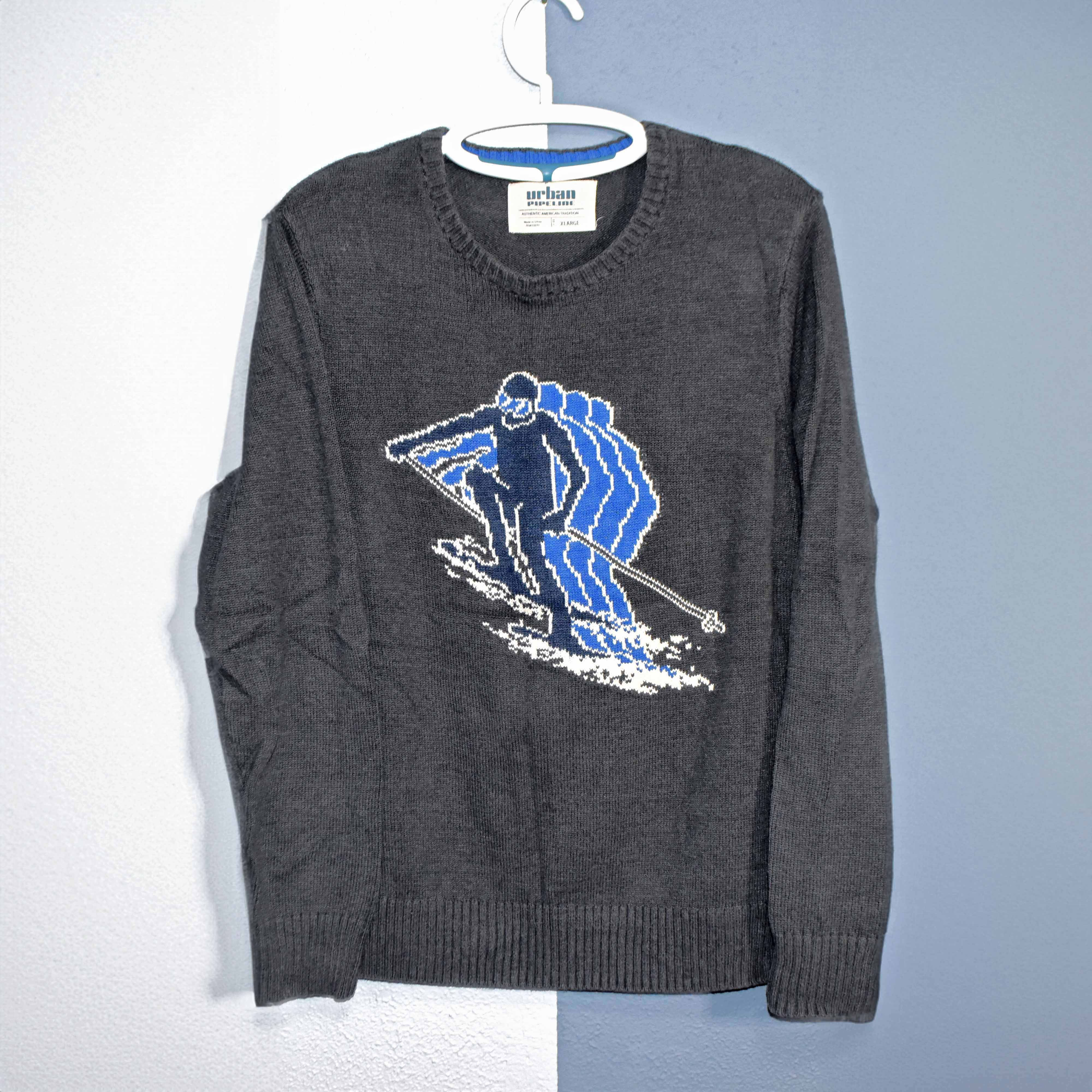 Streetwear × Urban Pipeline × Vintage Retro Winter Sweater | Grailed