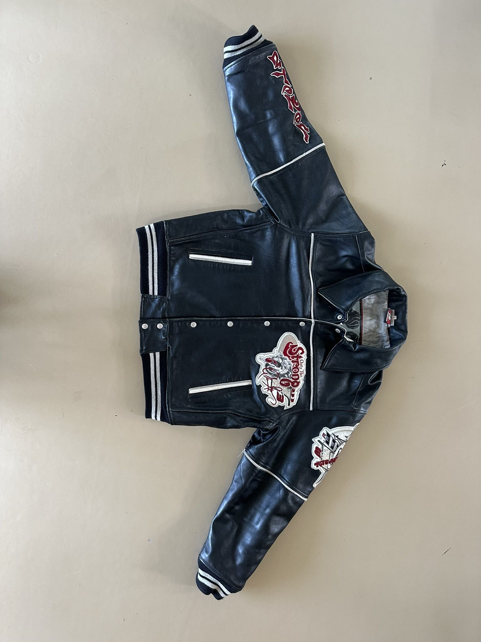 Reebok ALLEN IVERSON LIMITED EDITION LEATHER JACKET | Grailed