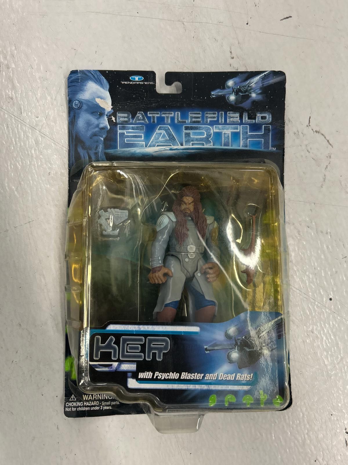 Designer Battlefield Earth KER Action Figure with Psycho Blaster! | Grailed