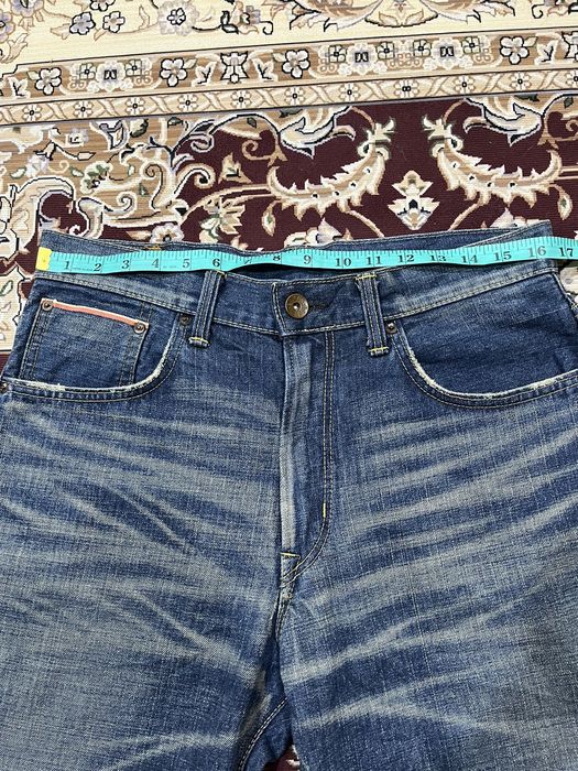 Edwin ⚡️Steal⚡️ Edwin 505Z Made In Japan 🇯🇵 Cinch Back Selvedge Denim ...