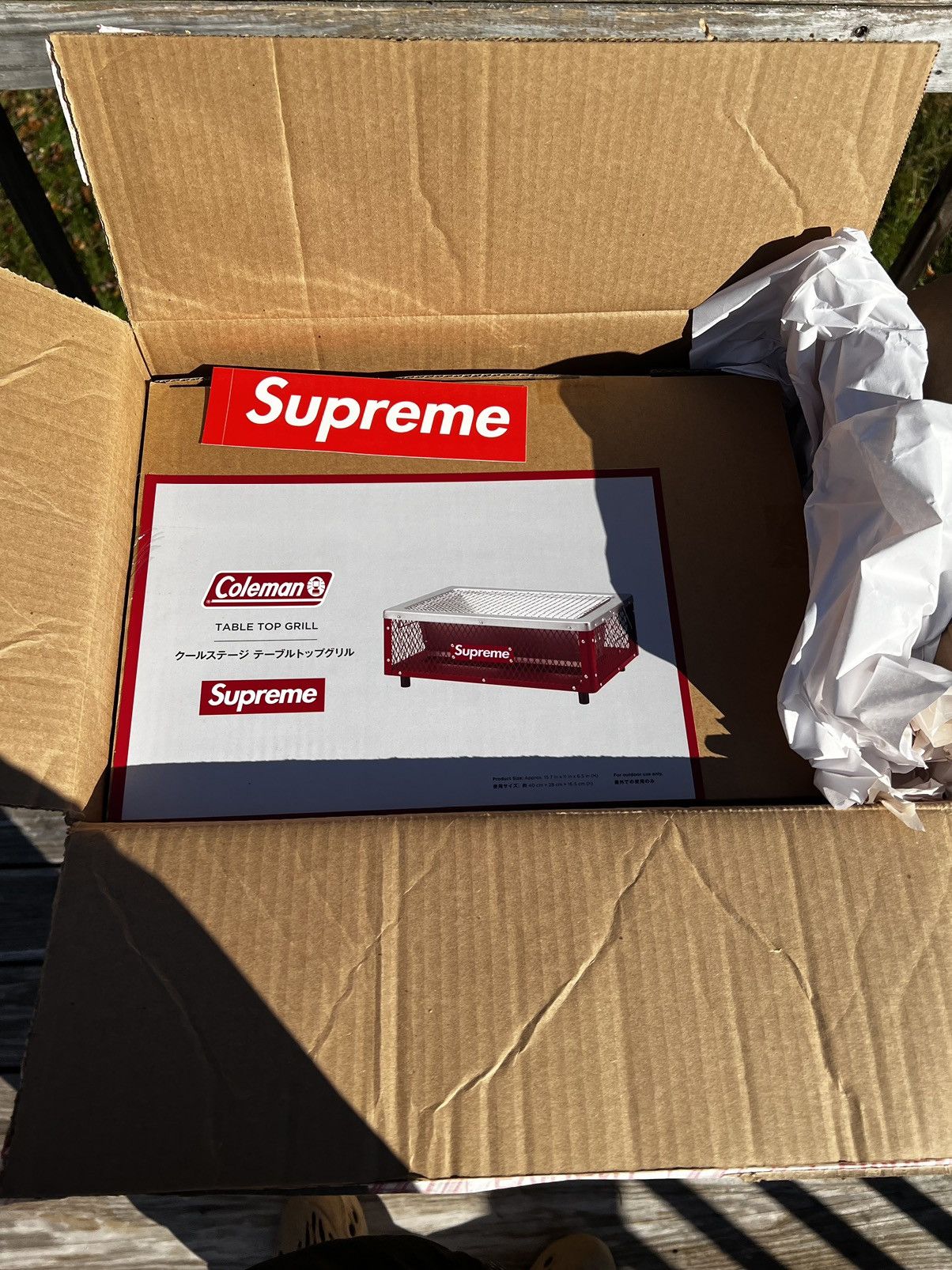 Supreme Supreme Coleman Table Top Grill | Grailed