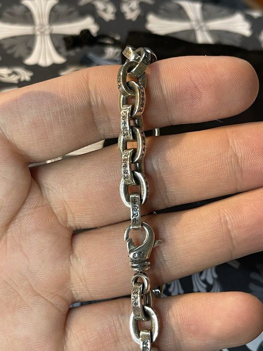 Chrome Hearts Chrome Hearts Paper Chain Bracelet Large | Grailed