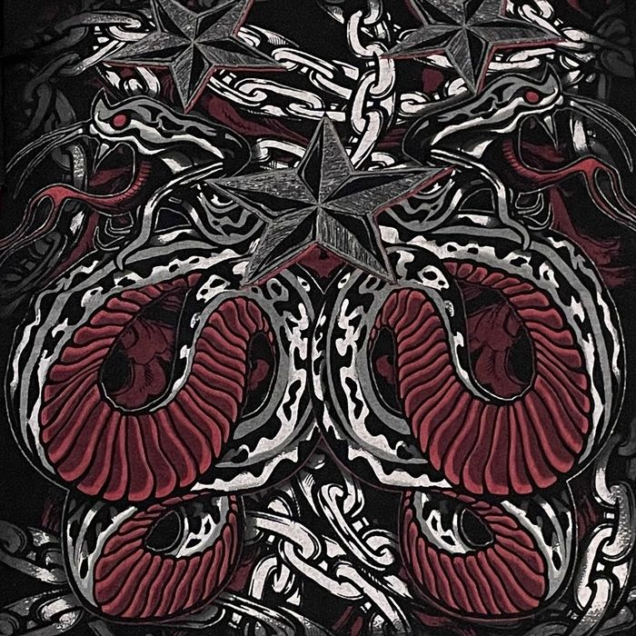 Ed Hardy Rare Mma Elite Wing Cross Longsleeve Y2K Affliction Style ...