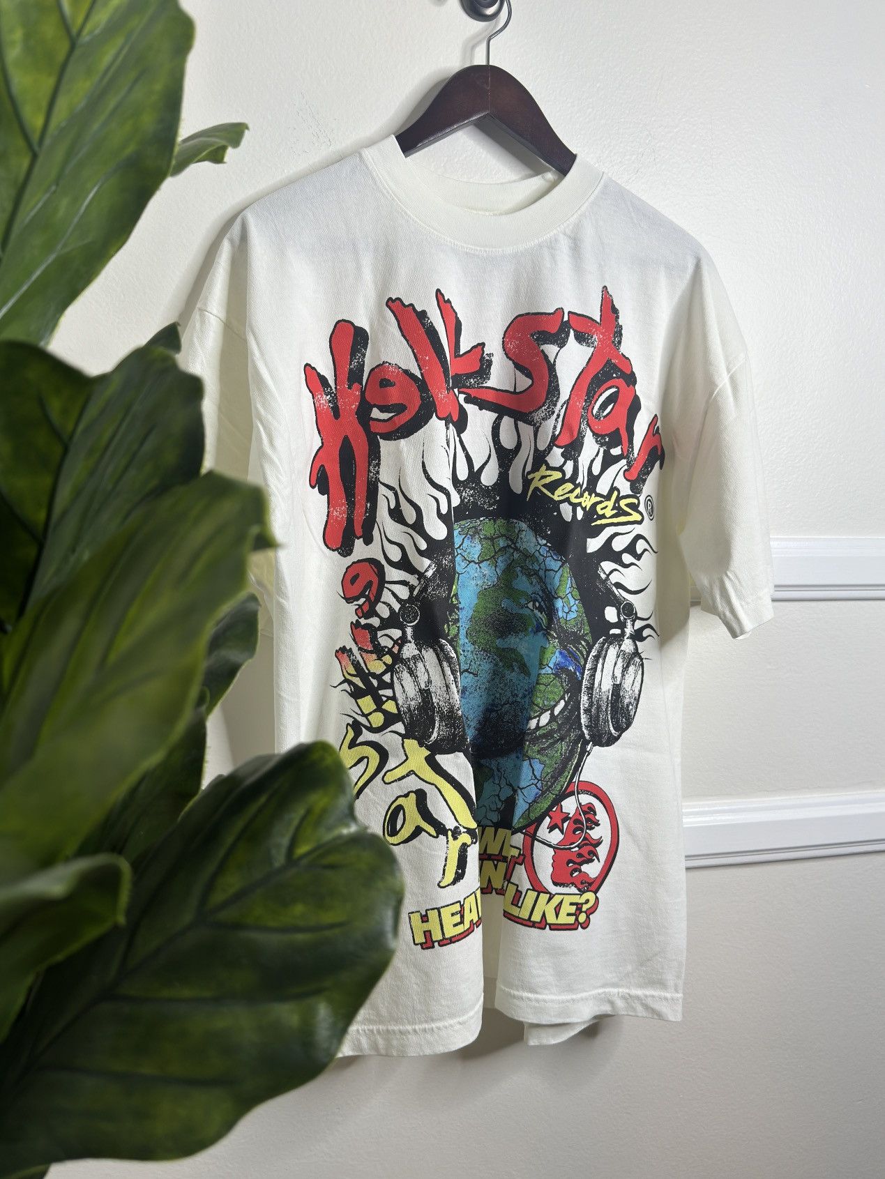 HELLSTAR Hellstar Studios Heaven on Earth Tee Cream | Grailed