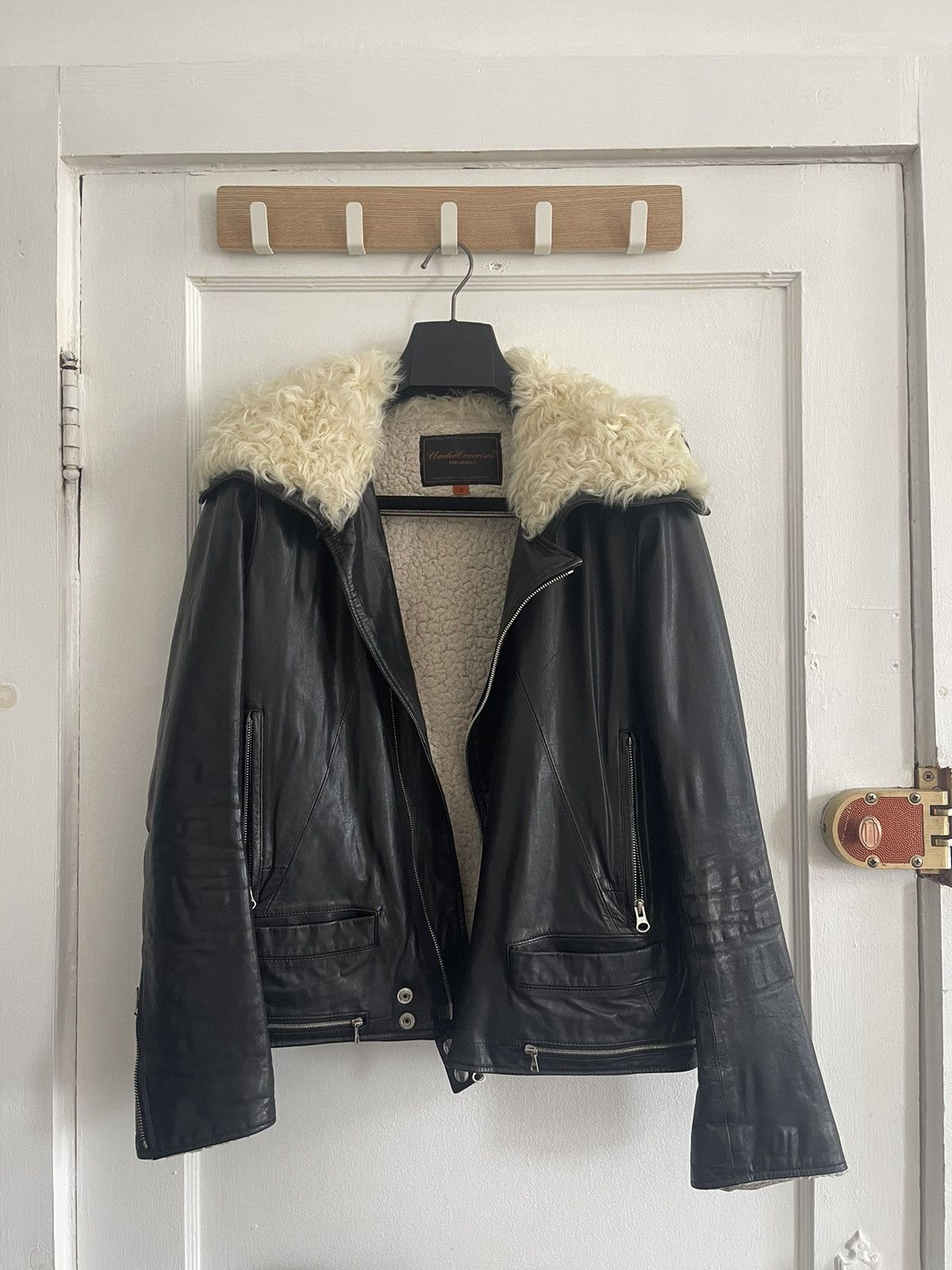 Undercover AW06 Guruguru Horse Leather Astro Rider Jacket | Grailed