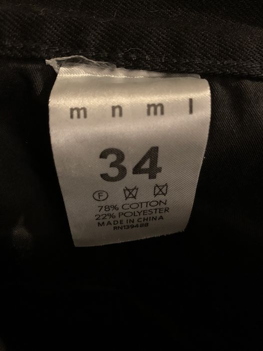 MNML mnml ‘Skinny’ Ripped Jeans | Grailed