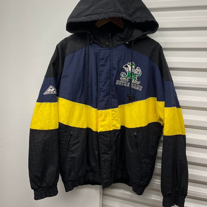 Vintage Vintage 90’s Apex One Notre Dame Fightin Irish Puffer Jacket ...