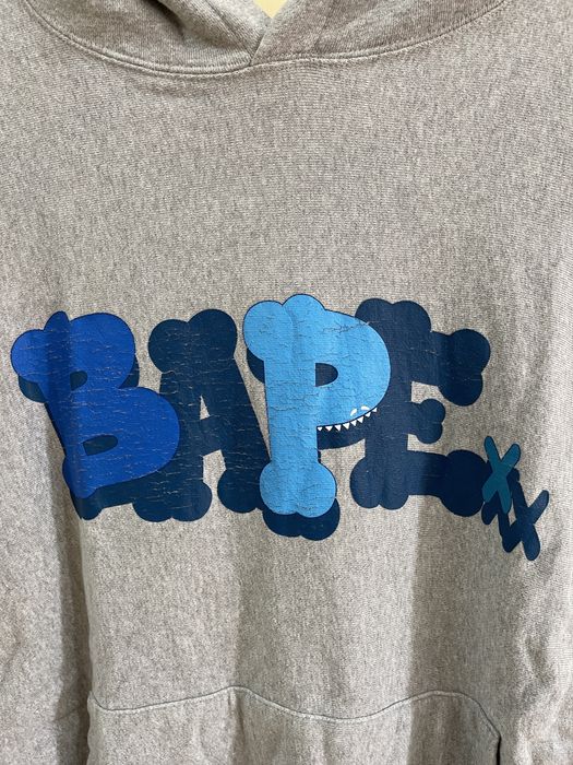 Bape Pullover BAPE x kaws bones logo | Grailed
