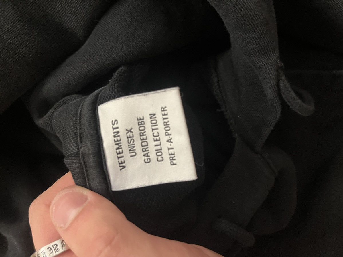 Designer × Vetements *VERY RARE* Vetements Hardcore Couture Black ...