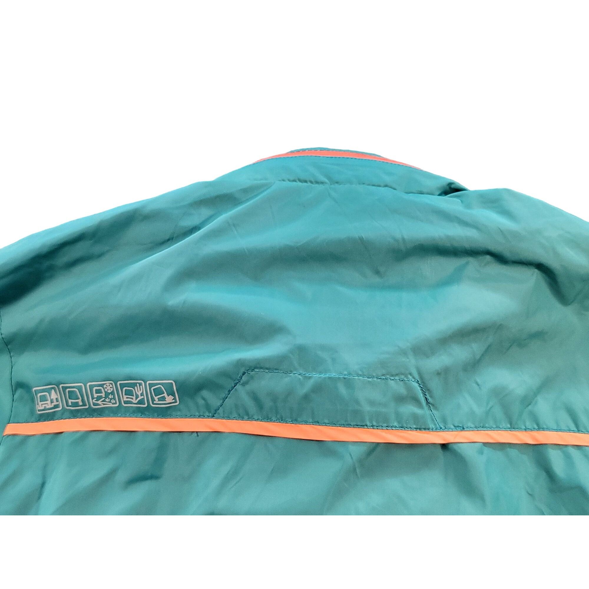 Windbreaker Land Rover Pac A Mac Windbreaker Women Sz 8 Youth Teal ...