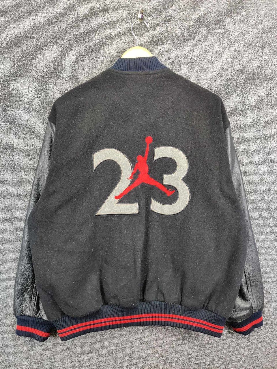 Nike × Varsity Jacket × Vintage Nice 🖤 Vintage Nike Air Jordan Wool ...
