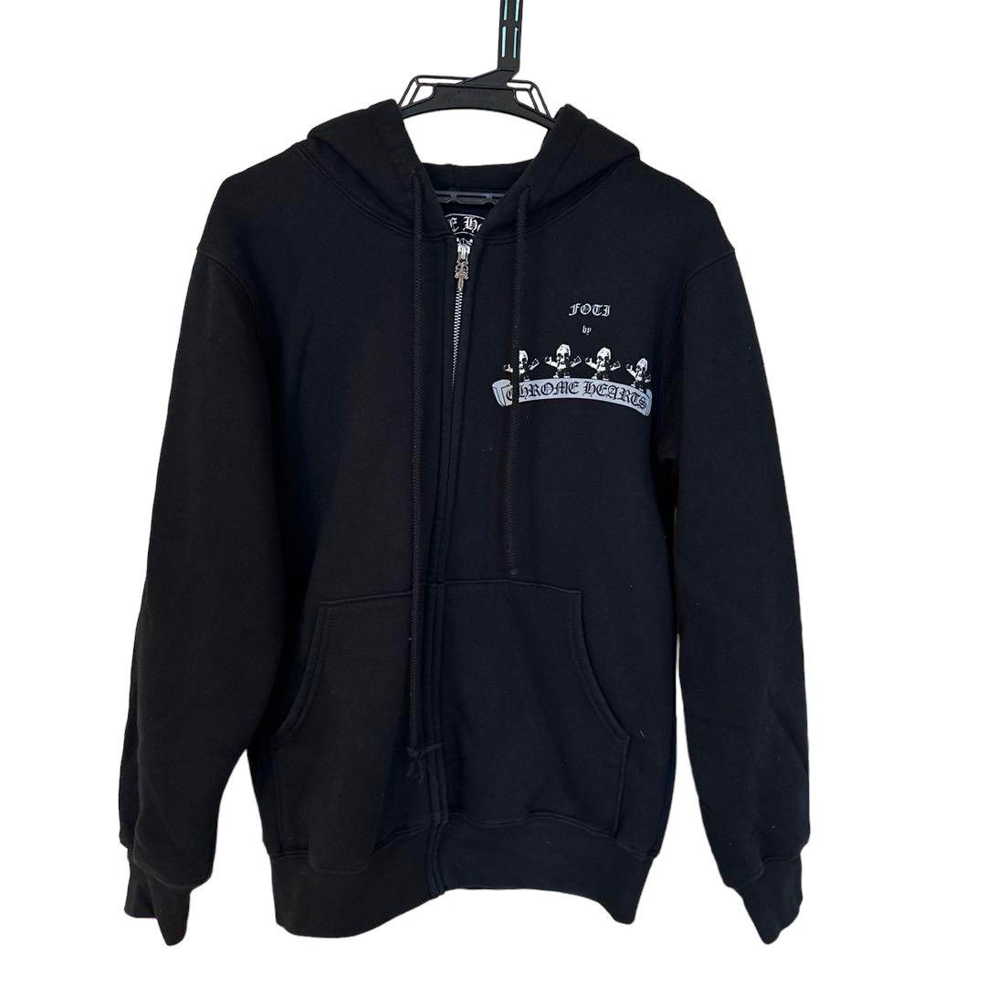 Chrome Hearts Chrome Hearts X Joe forti zip up hoodie | Grailed