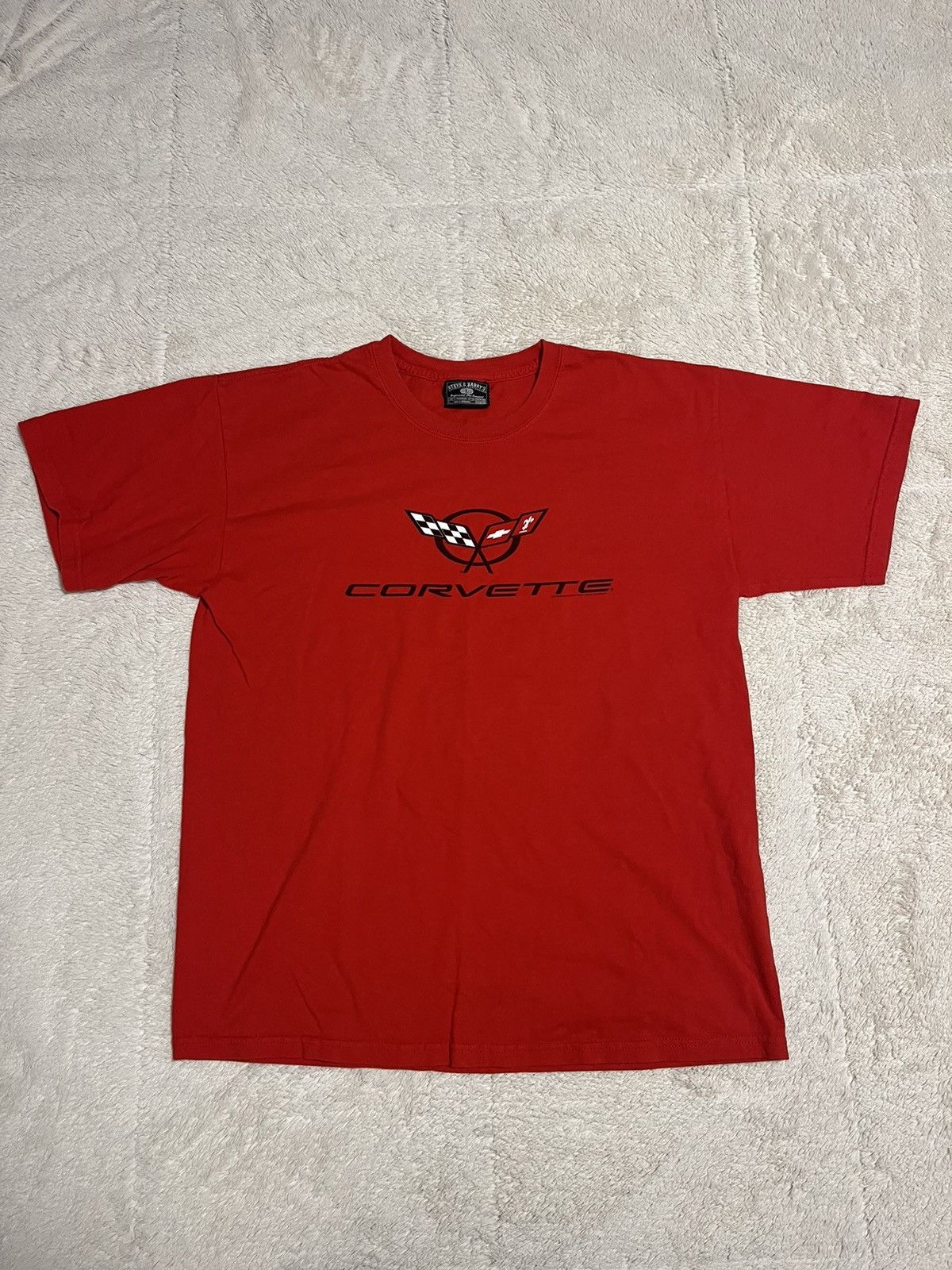 Vintage Vintage Corvette Logo Racing Tee | Grailed