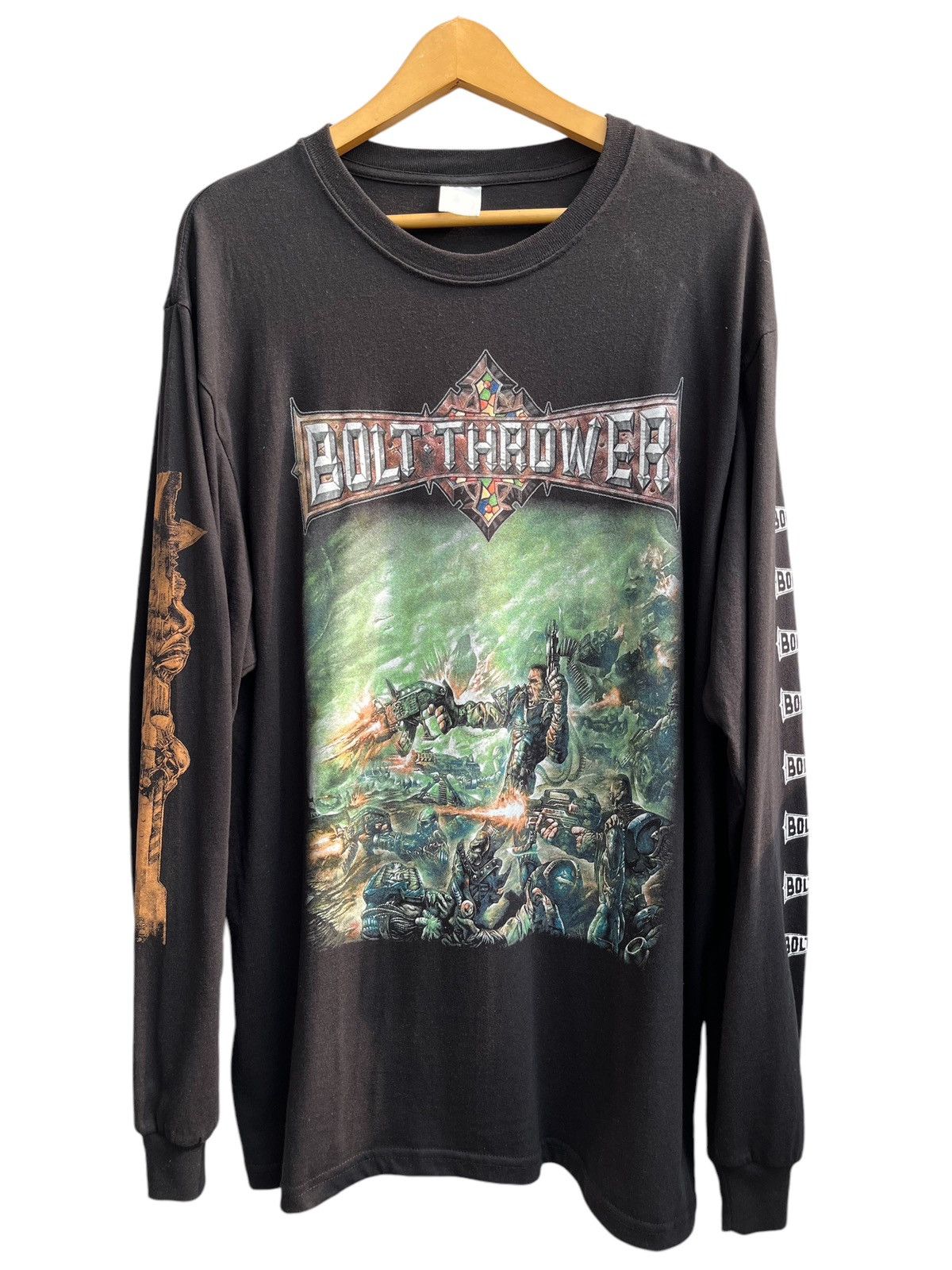 Archival Clothing × Band Tees × Vintage Bolt thrower Ground Assault ...