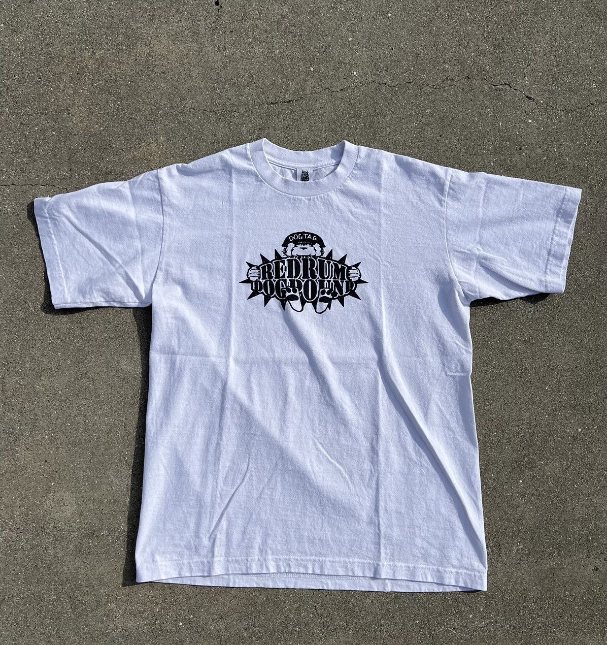 Redrum Dogpound Redrumdogpound Dogtag Tee | Grailed