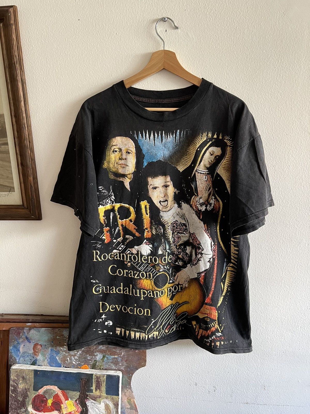 Band Tees × Mexicana × Vintage 90s El Tri Una Leyenda Viva Mexican ...